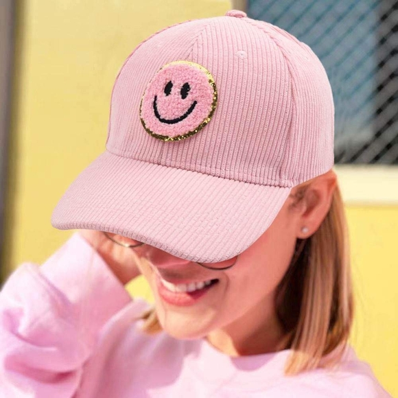 David and Young | Accessories | New Pink Smiley Face Kids And Adults ...